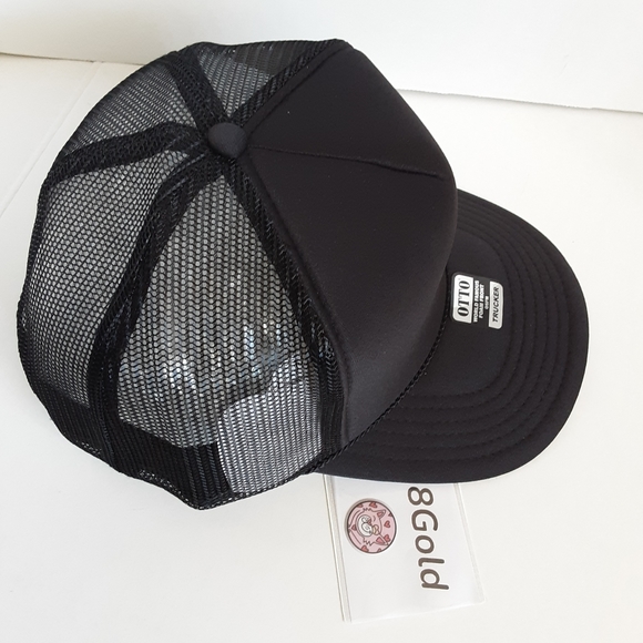 OTTO | Accessories | Otto Cap 5 Panel High Crown Mesh Back Trucker Hat ...